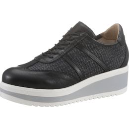 Heine Damen Schn&uuml;rer schwarz Gr&ouml;&szlig;e 36