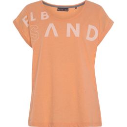 ELBSAND Damen T-Shirt orange Gr&ouml;&szlig;e S (36)