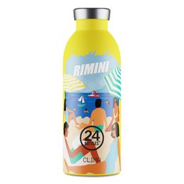 24Bottles Trinkflasche 'Clima' 500 ml Damen Gr&ouml;&szlig;e one size blau / braun / neongelb