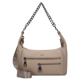 Replay Shoulder Bag female Beige size One Size