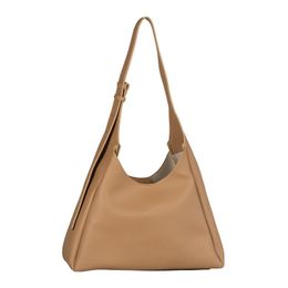 Tom Tailor Denim Schultertasche 'Jessie' Damen Gr&ouml;&szlig;e M camel