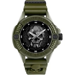 Philipp Plein Analog Watch '$kull' male Green size One Size