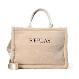 Replay Shopper Damen Gr&ouml;&szlig;e One Size beige