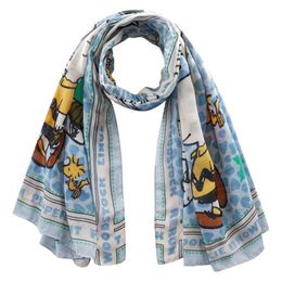 Codello Scarf 'Peanuts' female Blue size One Size