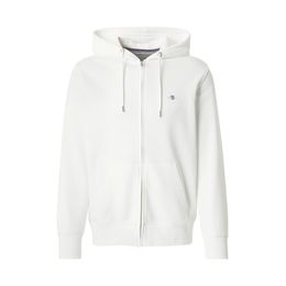 Gant Zip-Up Hoodie male White size M
