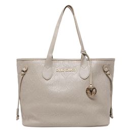 Carlo Colucci Shopper 'Dobloni' Damen Gr&ouml;&szlig;e One Size grau