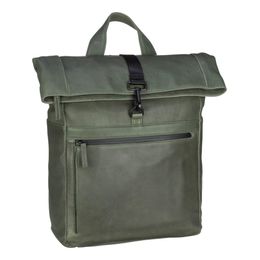 Leonhard Heyden Backpack 'Den Haag' male Green size One Size
