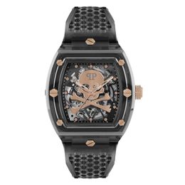 Philipp Plein Watches Uhr Herren Gr&ouml;&szlig;e One Size rosegold / schwarz