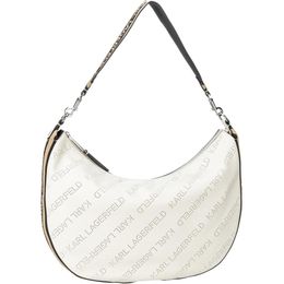 K by KARL LAGERFELD Karl Lagerfeld Schultertasche 'Moon' Damen Gr&ouml;&szlig;e One Size kitt / schwarz / offwhite