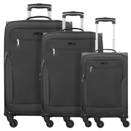 d&n D&n Suitcase Set male Black size One Size