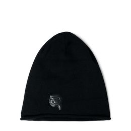 K by KARL LAGERFELD Karl Lagerfeld Beanie male Black size M