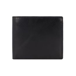 Leonhard Heyden Roma Geldb&ouml;rse Leder 11.5 cm in schwarz | Gr.: onesize