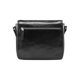 Jost Skagen Aktentaschen Messenger Leder 32 cm Laptopfach in black | Gr.: onesize