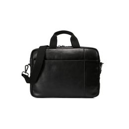 Camel Active Pine Aktentasche Leder 40 cm Laptopfach in black | Gr.: onesize