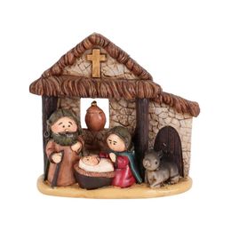 Home&Styling Collection Weihnachtskrippe in braun | Gr.: onesize