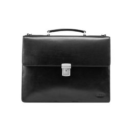 Jost Skagen Aktentasche Leder 40 cm Laptopfach in black | Gr.: onesize