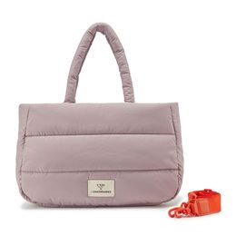 Les Visionnaires Schultertasche 'Unio Cortina' Damen Gr&ouml;&szlig;e One Size orange / rosa