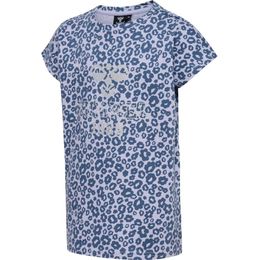 Hummel Shirt "Hmlannika T-Shirt S/S" in Blau | Gr.: 116