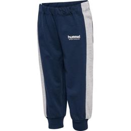 Hummel Kinder Sweat Pants "Hmlmini Loose Adj Waist Pants" in Blau | Gr.: 80