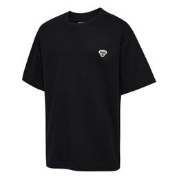 Hummel Shirt "Hmljr Loose T-Shirt S/S Bee" in Schwarz | Gr.: 146/152