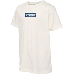 Hummel Kinder Sportshirt "Hmljump T-Shirt S/S" in Beige | Gr.: 110