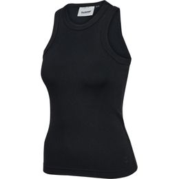 Hummel Top "Hmlpulse Rib Tank Top" in Schwarz | Gr.: M