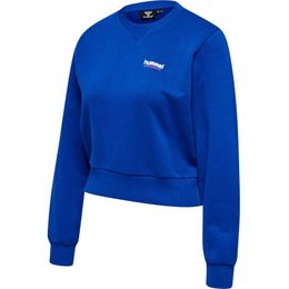 Hummel Hoodie "Hmllgc Shai Short Sweatshirt" in Blau | Gr.: M