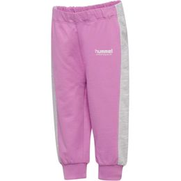 Hummel Kinder Sweat Pants "Hmlmini Loose Adj Waist Pants" in Lila | Gr.: 86