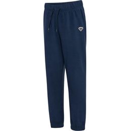Hummel Kinder Sweat Pants "Hmljr Fleece Pants Bee" in Blau | Gr.: 164