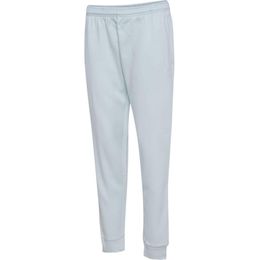 Hummel Sporthose "Hmlmover Cotton Cuff Pants Woman" in Blau | Gr.: M