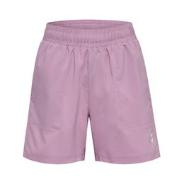 Hummel Kurze Hose Hmljr Pulse Fu&szlig;ball Kinder in Lila | Gr.: 110