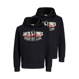 Jack & Jones Jack & Jones Sweatshirt / Hoodie Logo in Schwarz | Gr.: M