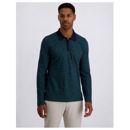 Pierre Cardin Langarm-Poloshirt in Mediterranea | Gr.: 3XL