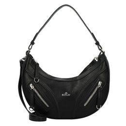 Replay Shoulder Bag female Black size One Size