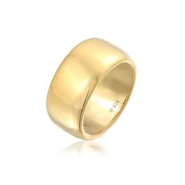 Elli Ring 925 Sterling Silber in Gold | Gr.: 56