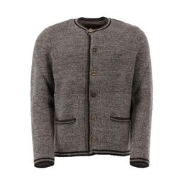 OS-Trachten Strickjacke Fudei in dunkelbraun | Gr.: 62