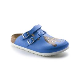 Birkenstock Clogs Kay in dog blue background | Gr.: 36