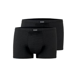 Bruno Banani Retro Short / Pant Check Line 2.0 in Schwarz Karo | Gr.: L