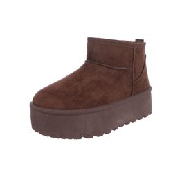 Ital-Design High Heel in Braun | Gr.: 40