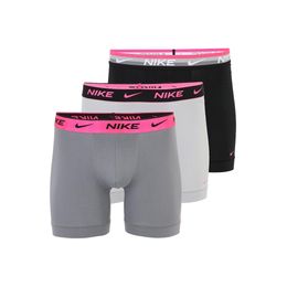 NIKE Underwear Boxershorts Herren Gr&ouml;&szlig;e M grau / hellgrau / pink / schwarz / wei&szlig;