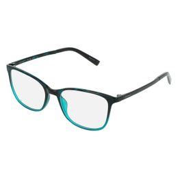 Esprit 33459 Brille Unisex | Fassung: Vollrand, Quadratisch, Blau Gr&uuml;n