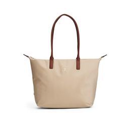Tommy Hilfiger Shopper 'POPETTE' Damen Gr&ouml;&szlig;e One Size beige / braun