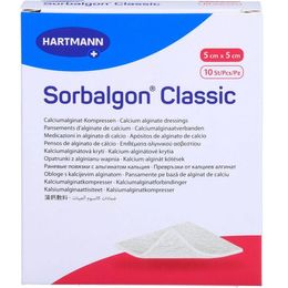 B2B Medical Sorbalgon Classic 5x5 cm Calciumalginat-Kompresse 10 St