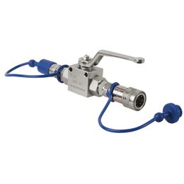Showtec CO2 3/8 Q-Lock Shut off valve