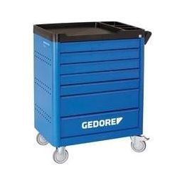 Gedore Werkzeugwagen workster smartline WSL-L7 blau/schwarz