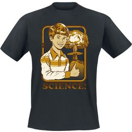 Steven Rhodes Science! T-Shirt schwarz in S POF - Design 01_Gildan Softstyle