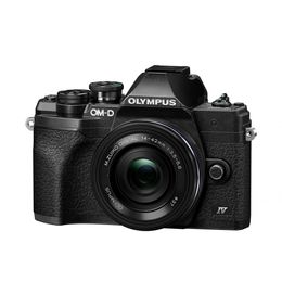 Olympus OM-D E-M10 Mark IV + 14-42mm Pancake EZ schwarz - abzgl. 100,00&euro; OM System Fr&uuml;hlings-Cashback