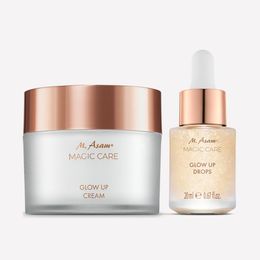 Glow Up Drops Gold Gesichtsserum & Glow Up Gesichtscreme - M. Asam MAGIC CARE