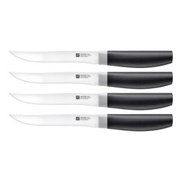Zwilling Now S Steakmesserset 4-tlg, Schwarz