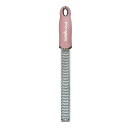 Microplane Reibe Premium Classic, Rosa, Metall, Kunststoff, 32x3.5x3 cm, Kochen, K&uuml;chenhelfer, K&uuml;chenreiben